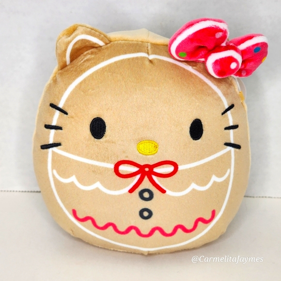 Squishmallows | Toys | Hello Kitty Gingerbread Christmas 224 Sanrio X ...